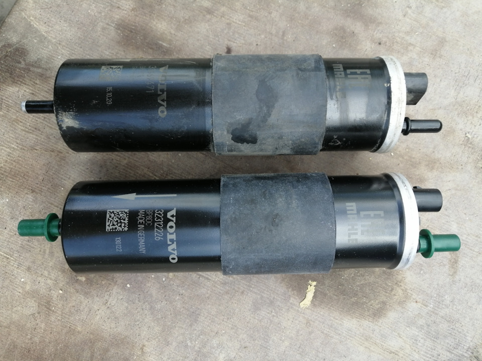 Замена топливного фильтра прокачка тормозов. — Volvo S90 (2G), 2 л ...