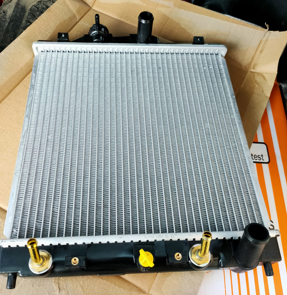 Радиатор охлаждения и печки / civic ek — Honda Civic Ferio (6G), 1,5 л ...