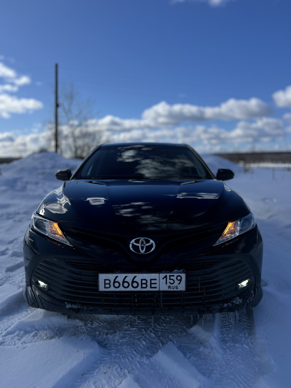 Led MTF — Toyota Camry (XV70), 2,5 л, 2019 года | другое | DRIVE2