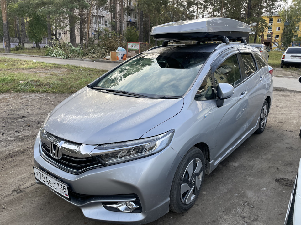 Автобокс на крышу — Honda Shuttle (2G), 1,5 л, 2017 года | аксессуары ...