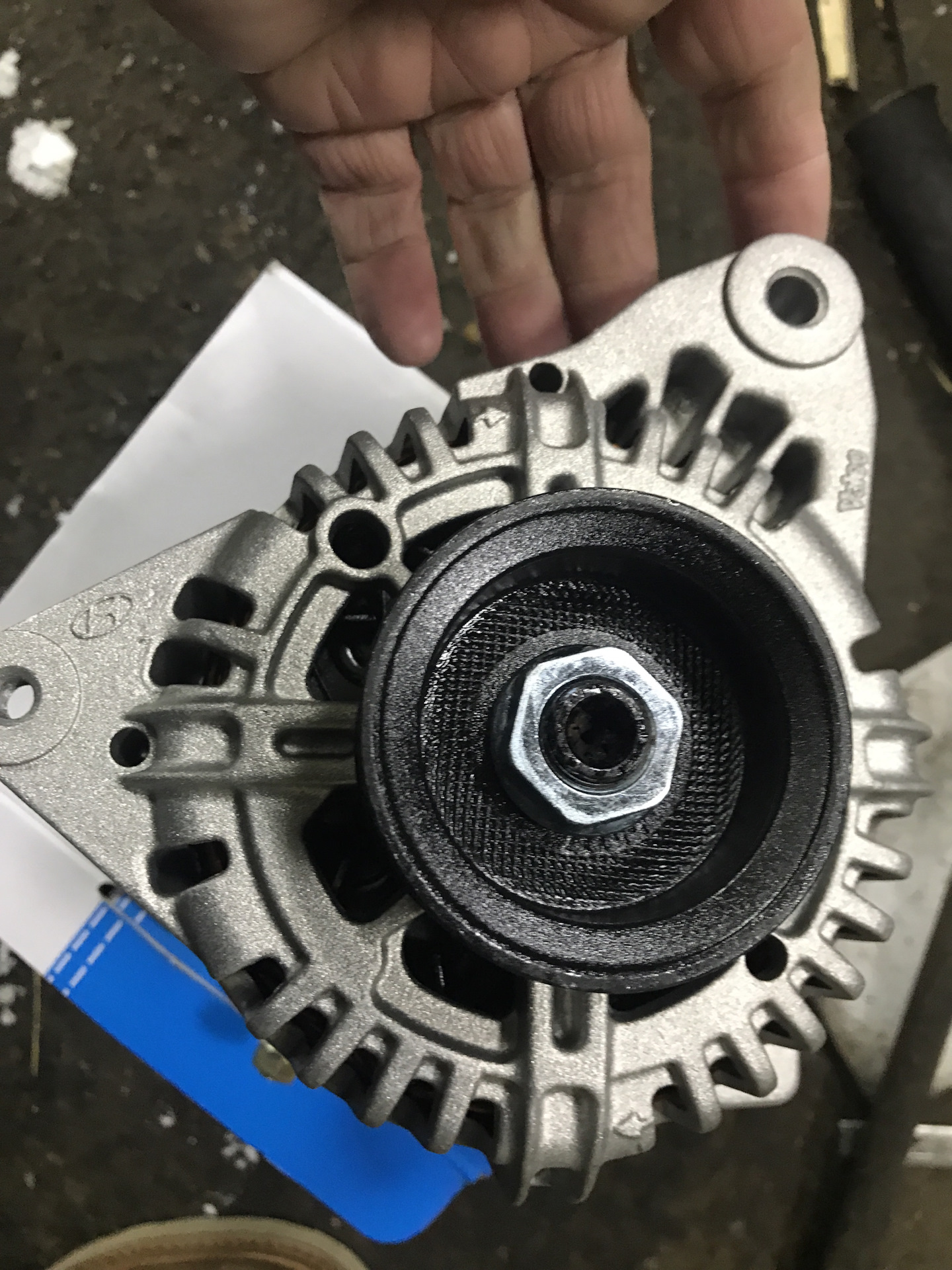 Генератор, обновились. — Hyundai Tucson (JM), 2,7 л, 2006 года ...