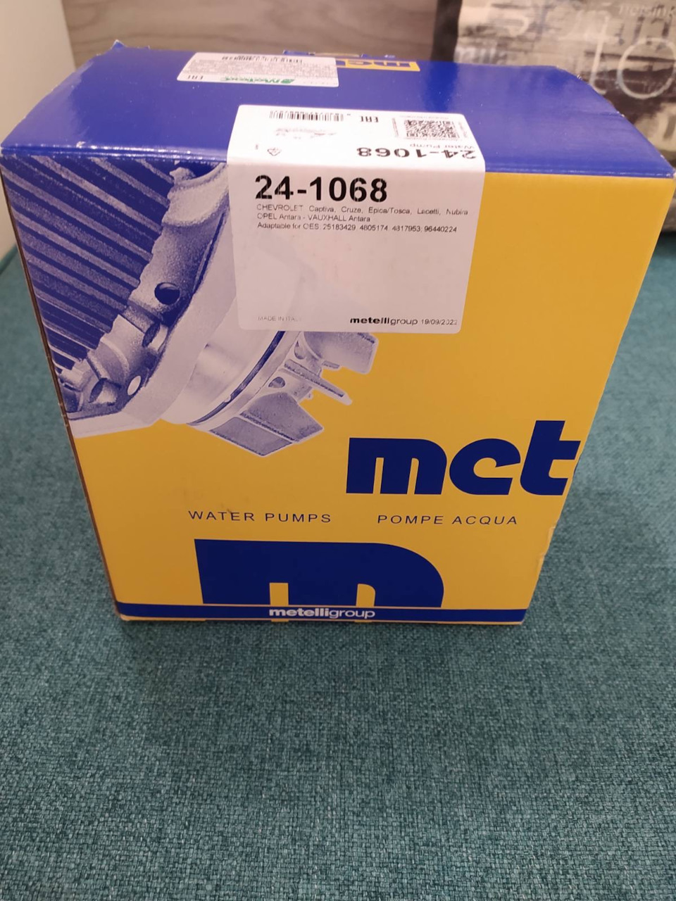 96440224 Помпа GM | Запчасти на DRIVE2