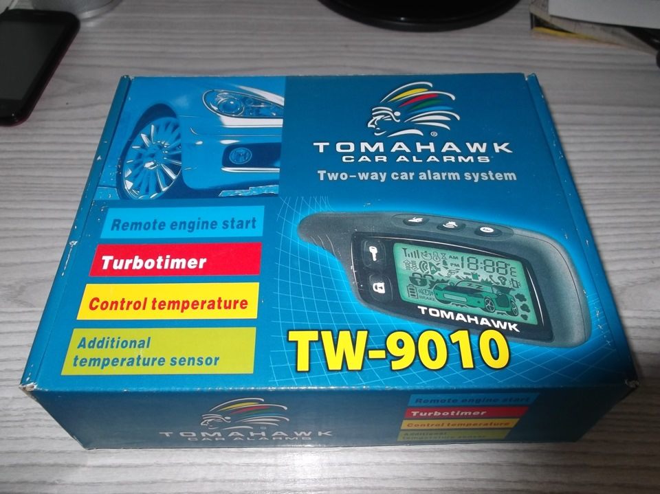 6. Автосигнализация с Tomahawk TW-9010 — Lada Приора универсал, 1,6 л, 2013 года | электроника ...