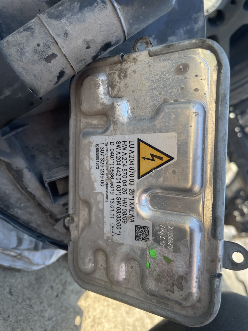 A2048700326 Блок управления фарой ксенон Mercedes | Запчасти на DRIVE2