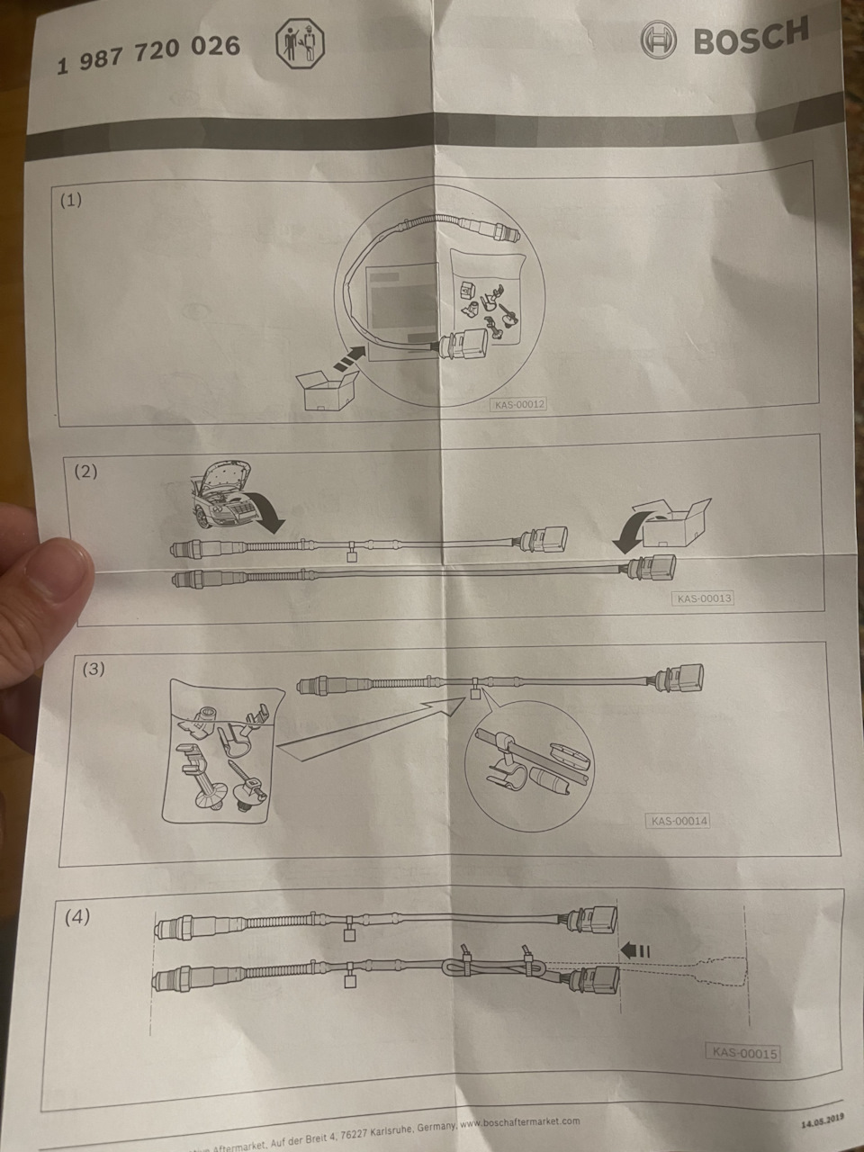Замена первого датчика кислорода. Кроилово без попадалова. — Audi A5 ...