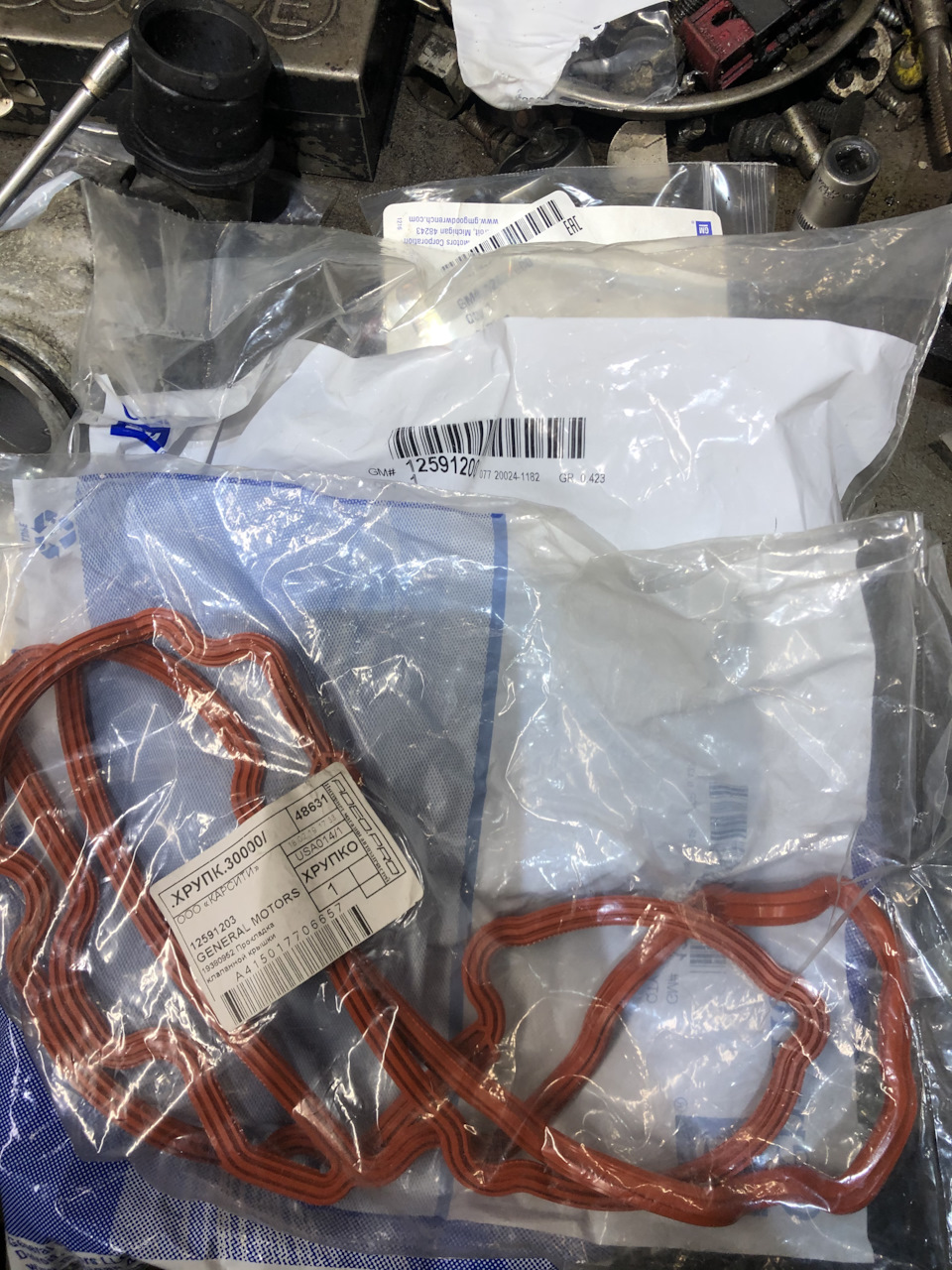 12591203 Уплотнительное кольцо коленвала GM | Запчасти на DRIVE2