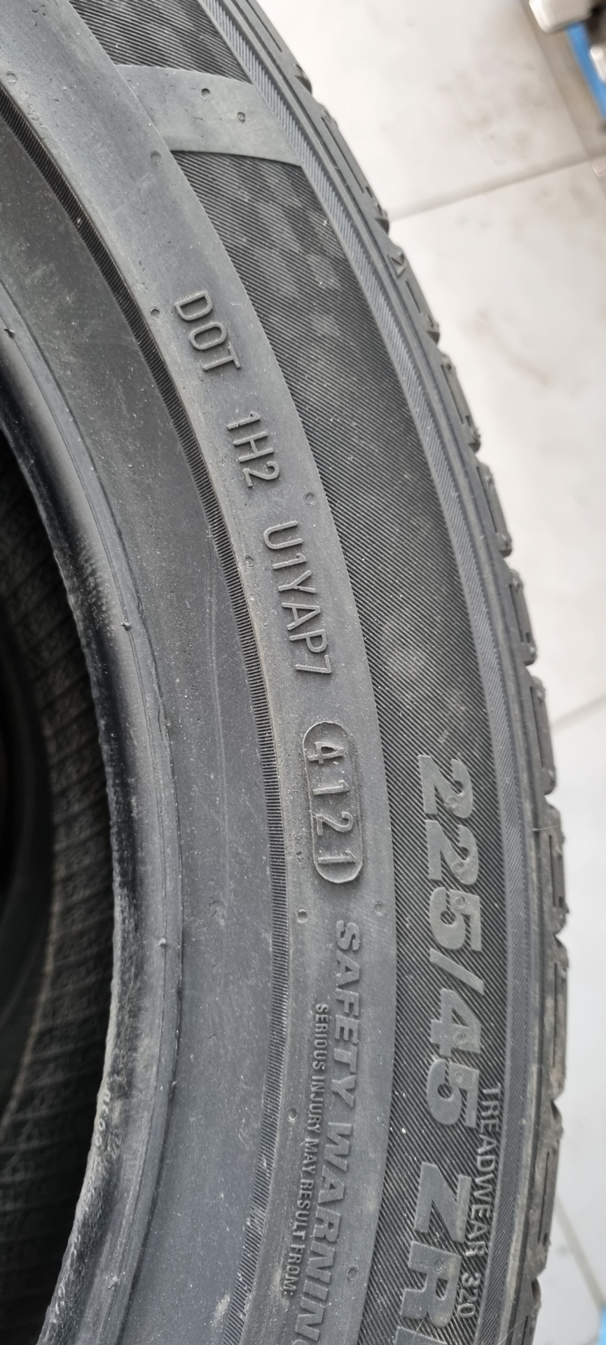 Летняя резина Kumho ecsta ps71 — BMW 3 series (F30), 2 л., 2013 года ...