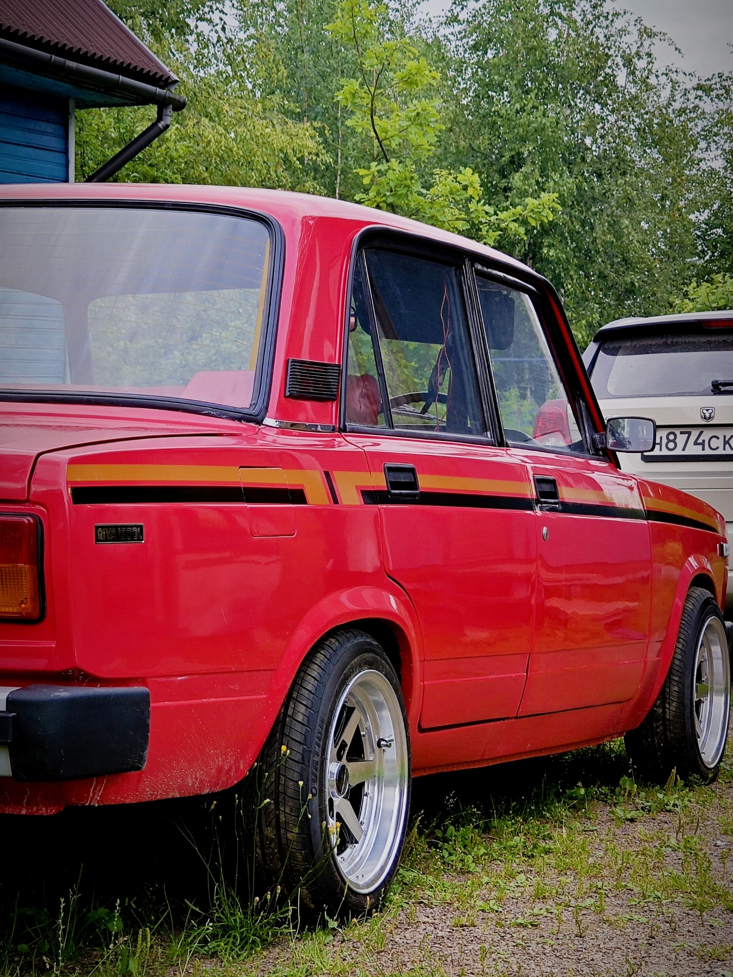Наклейки и шильдики — Lada Riva 1500, 1,2 л, 1986 года | стайлинг | DRIVE2