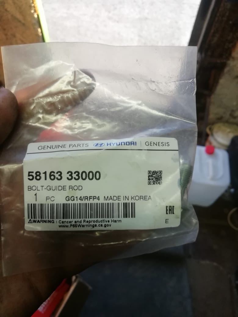 5816333000 БОЛТ M6 KIA HYUNDAI | Запчасти на DRIVE2