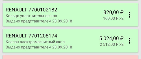 7700102182 Кольцо уплотнительное RENAULT | Запчасти на DRIVE2