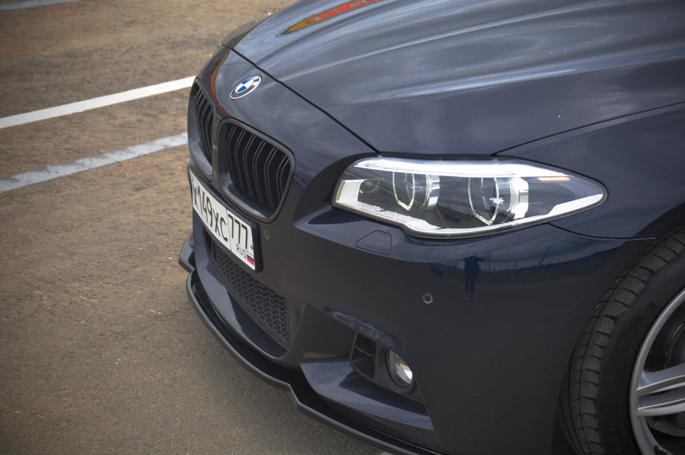 Сплитеры Maxton Design для F10 — BMW 5 series (F10), 2 л, 2016 года ...