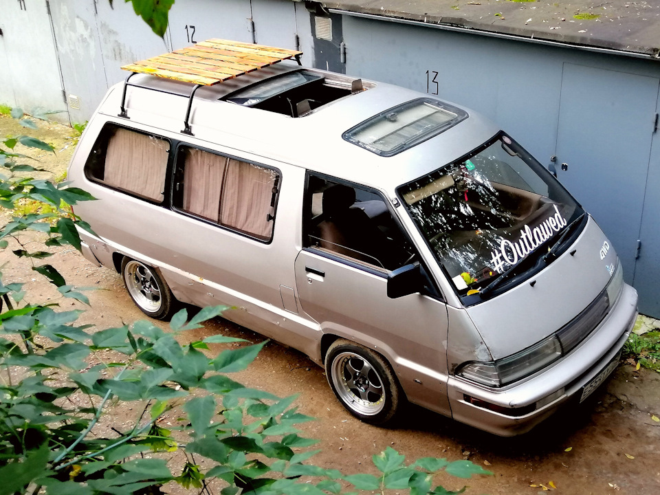 Багажник — Toyota Master Ace Surf, 2 л, 1991 года | своими руками | DRIVE2