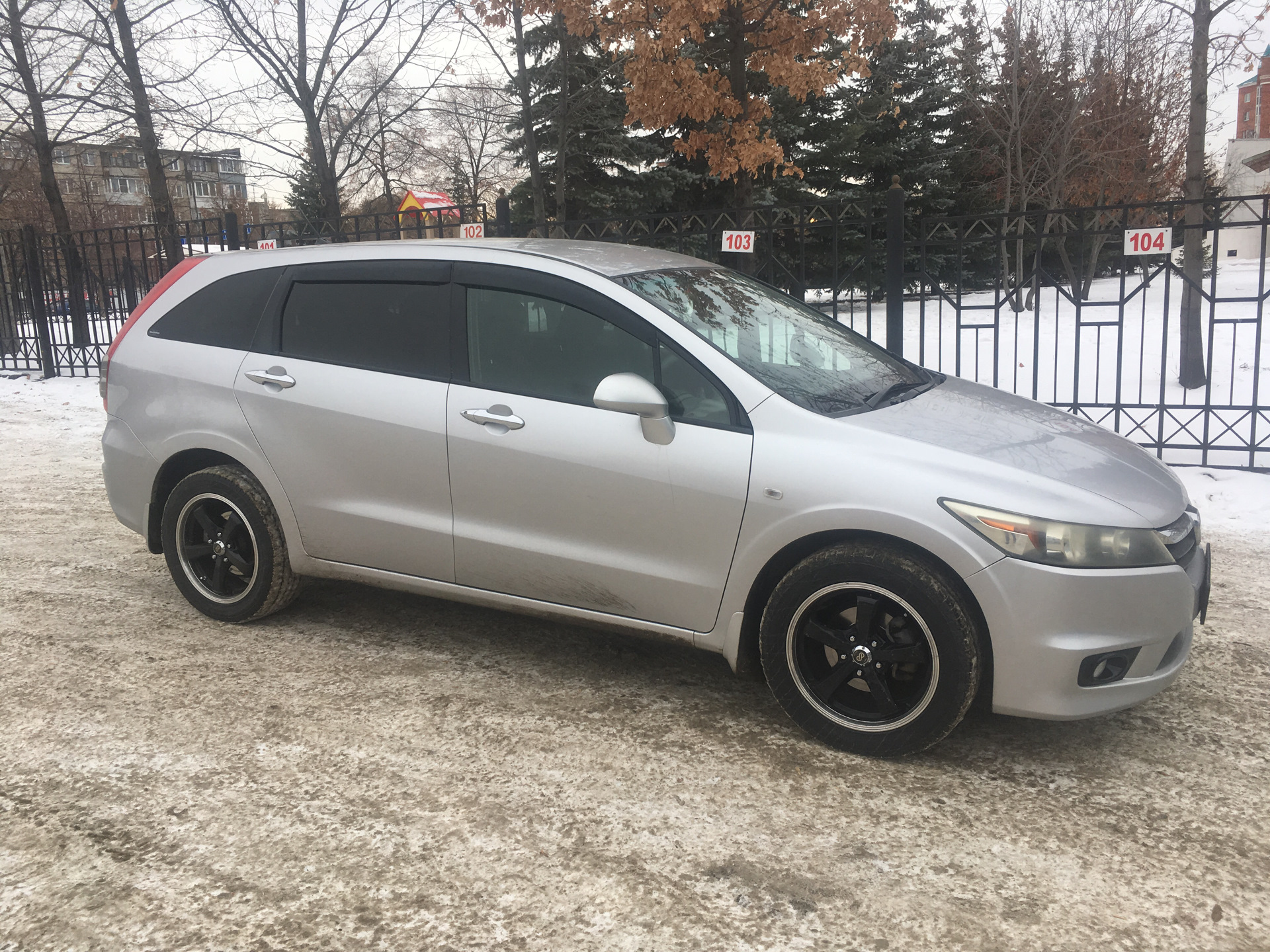 R15 vs R16 vs R17 на Honda Stream — Honda Stream (RN6-9), 1,8 л, 2008 ...