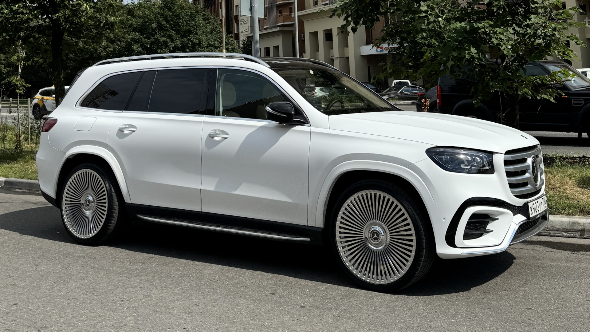 Mercedes-Benz GLS (X167) 3.0 дизельный 2024 | RTX off (белый мат) на DRIVE2