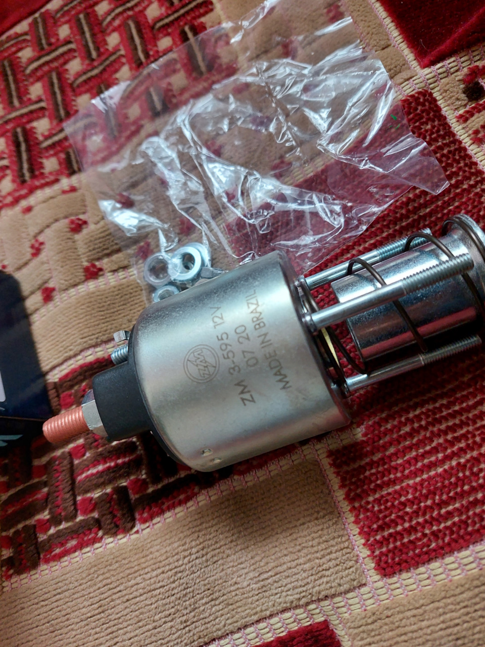ZM3595 Тяговое реле, стартер ERA | Запчасти на DRIVE2