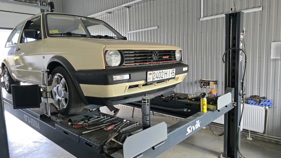 Чо вообще так тихо? — Volkswagen Golf GTI Mk2, 1,8 л, 1984 года ...