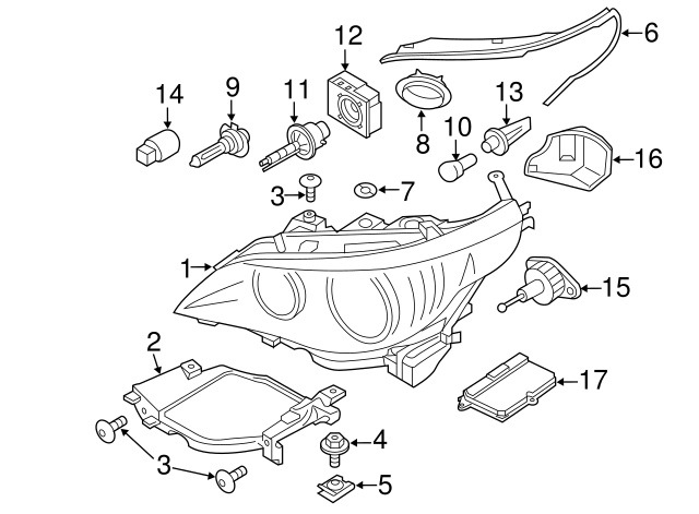 63126929309 Патрон с лампой стояночного огня BMW | Запчасти на DRIVE2