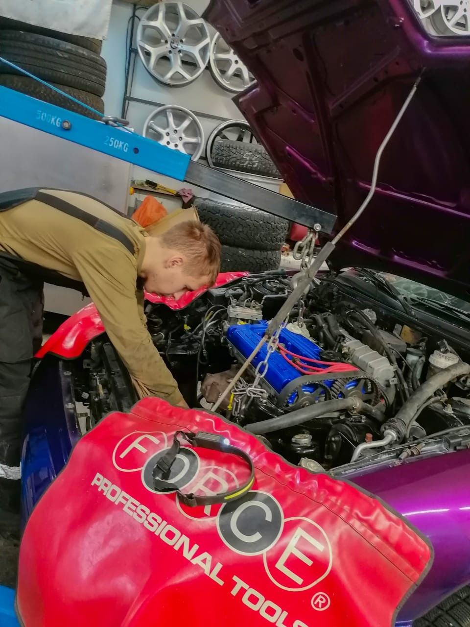 Немного фото процесса сборки. — Chrysler Eagle Talon (1G), 2 л, 1991 ...