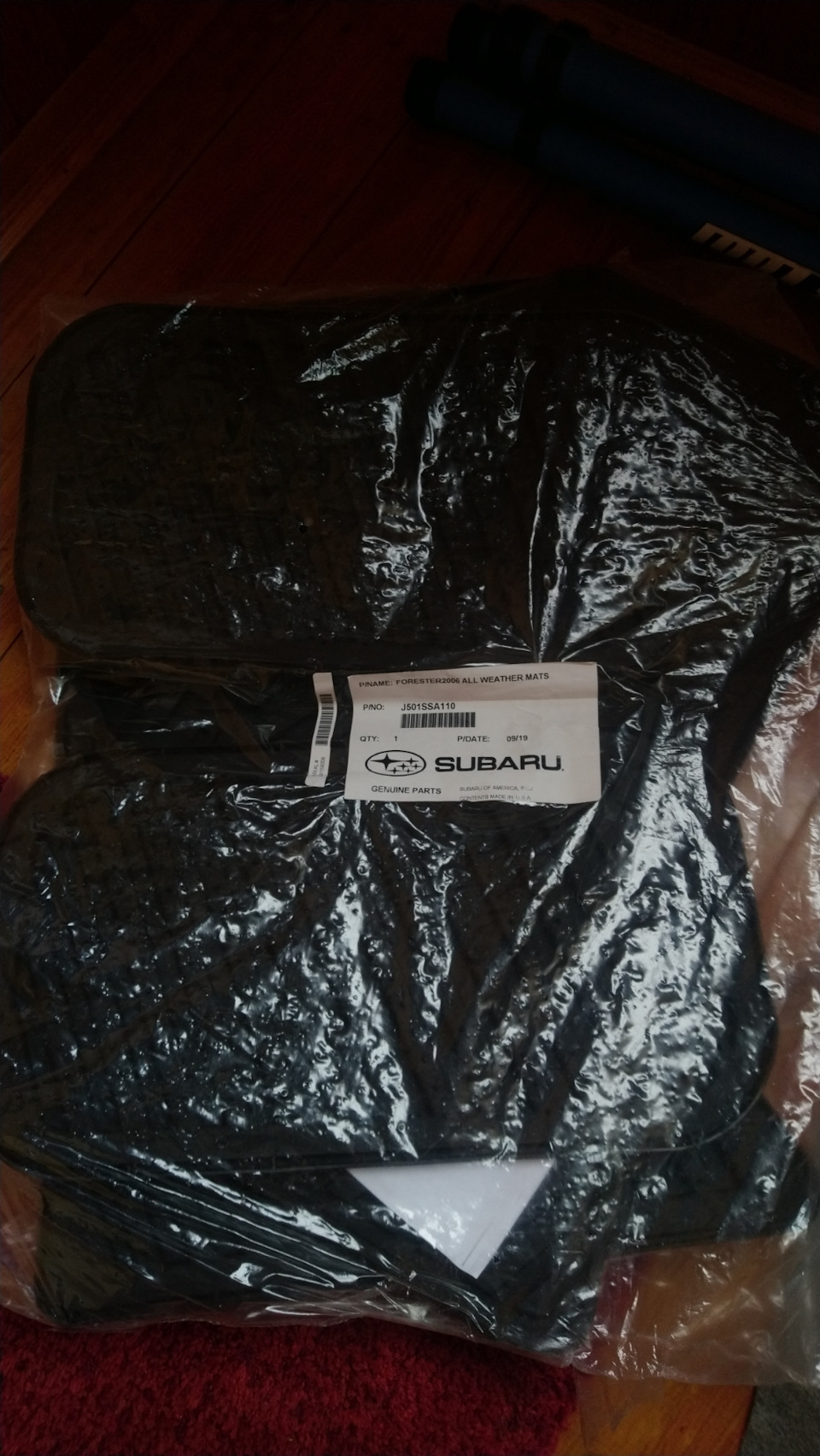 J501SSA110 Коврики в салон резиновые для Forester SUBARU | Запчасти на ...