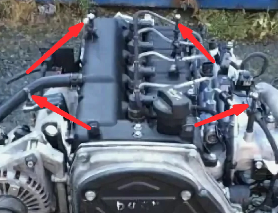 Дребезжание крышки двигателя — Hyundai Grand Starex, 2,5 л, 2011 года ...