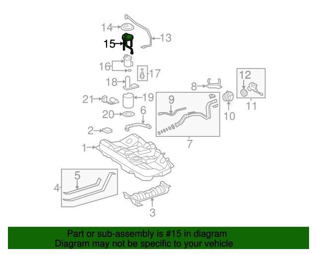 7702433060 ФИЛЬТР ТОПЛИВНЫЙ OEM TOYOTA LEXUS | Запчасти на DRIVE2