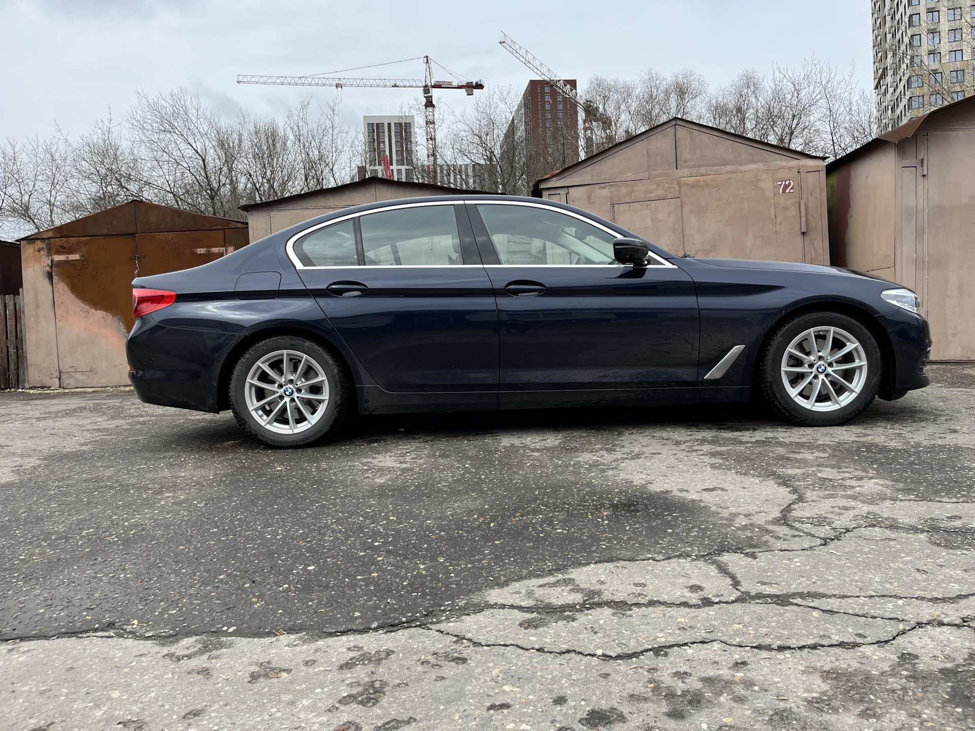 732M установил — BMW 5 series (G30), 2 л, 2017 года | колёсные диски | DRIVE2