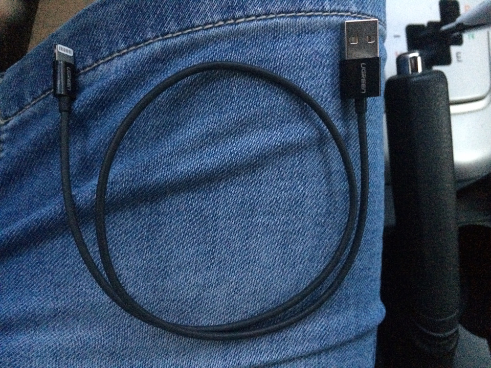 Короткий кабель для зарядки iPhone — DRIVE2