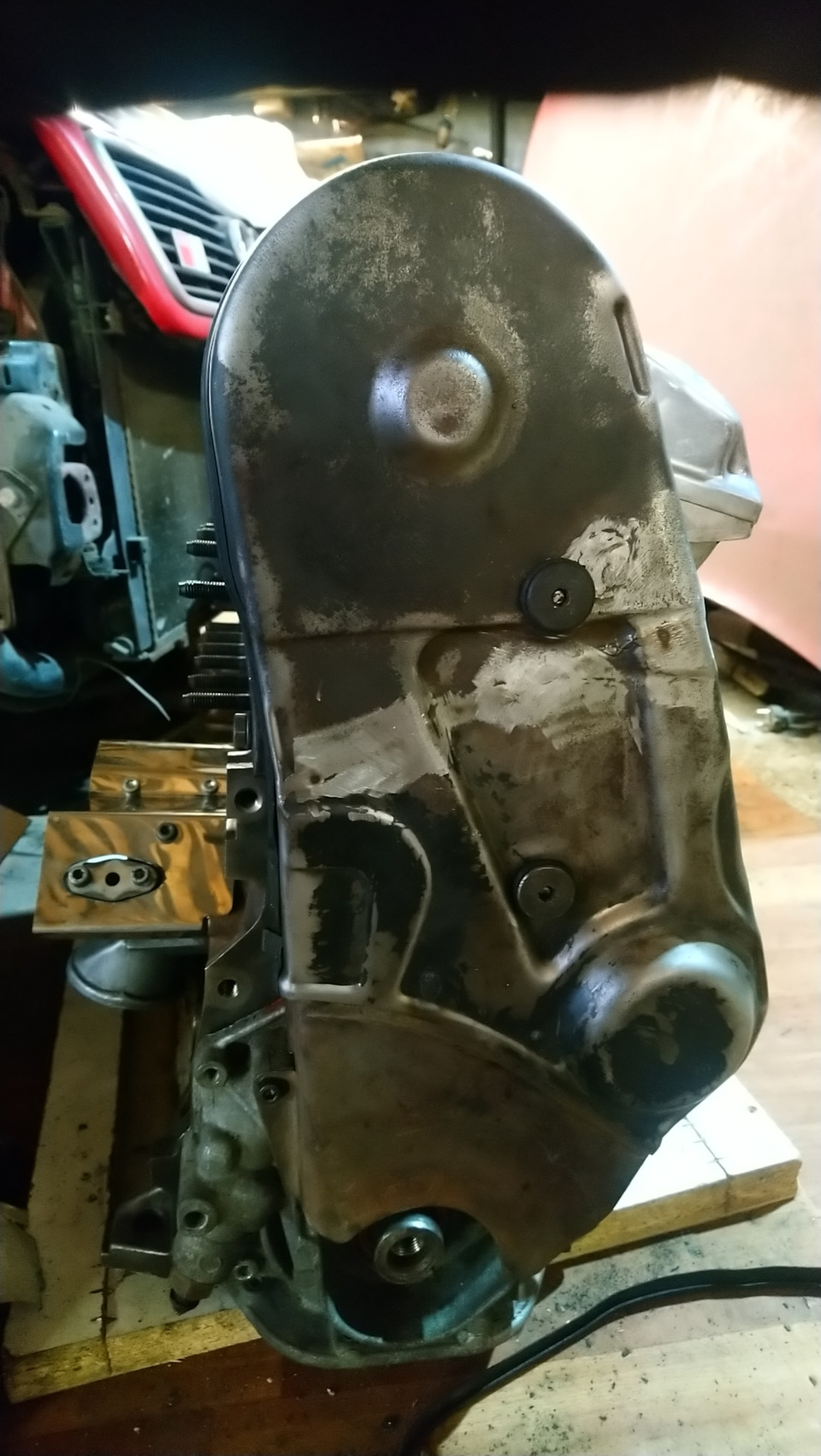 Идём к свапу aan, 3b — (часть 3) — Audi 100 Avant (C3), 2,2 л, 1986 ...