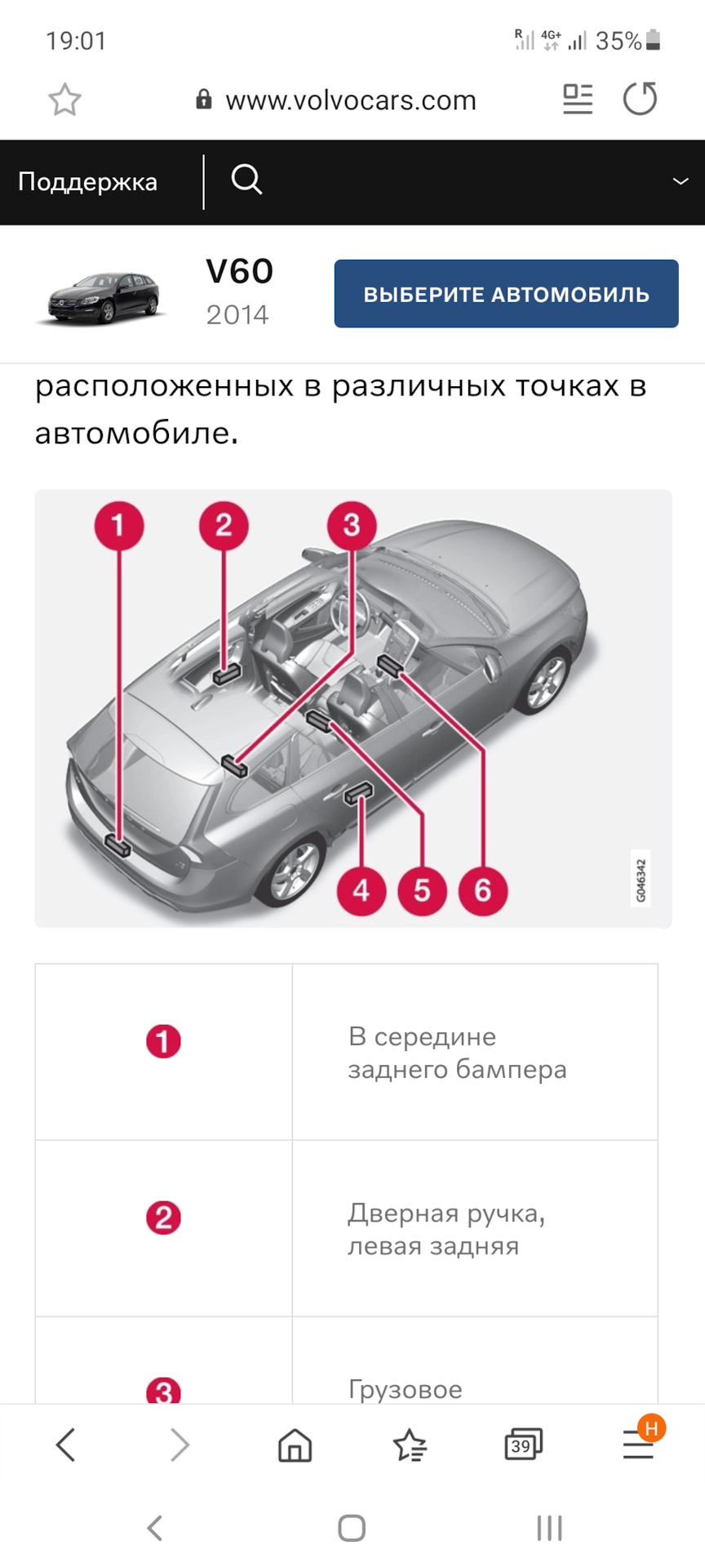 2. Keyless ремонт. Часть 1. — Volvo V60 (1G), 2 л, 2011 года ...