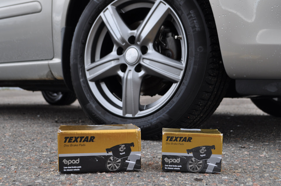 Четыре месяца езды на колодках фирмы TEXTAR серии epad. #Эффективное ...