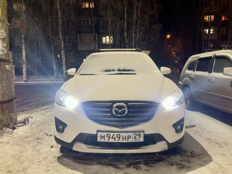 #56 ☆ LED Лампы ДХО для галогеновых фар 💡 МАЗДА СХ-5 ☆ — Mazda CX-5 (1G ...