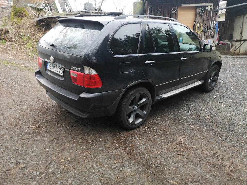 Пару фоток перед полным перекрасом. — BMW X5 (E53), 3 л, 2006 года ...