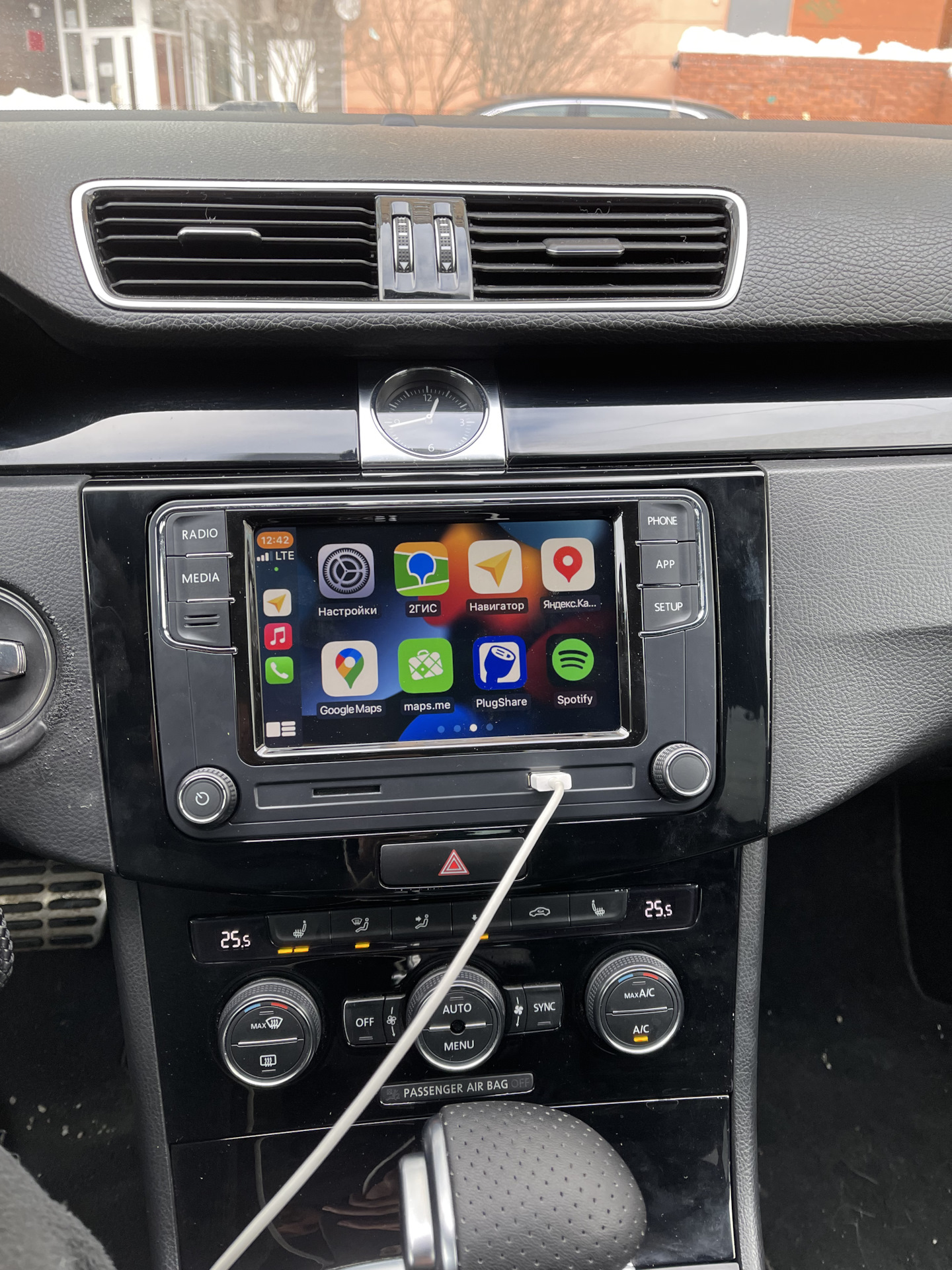 Rcd 360 pro в passat b6 — Volkswagen Passat B6, 1,4 л, 2009 года ...