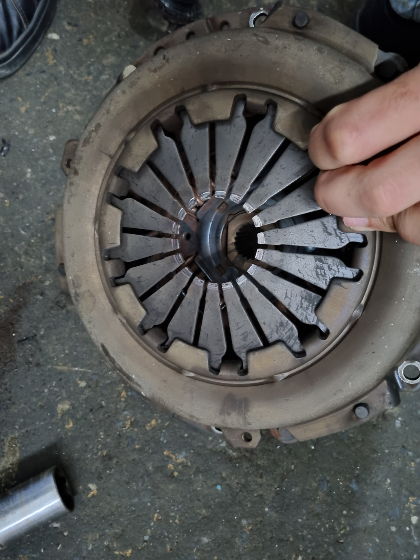 Замена сцепления valeo — Hyundai Accent (2G), 1,5 л, 2008 года | визит ...
