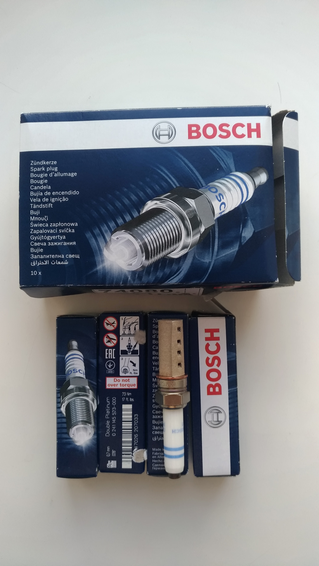 Свечи 0241145523 — Skoda Octavia A7 Mk3, 1,4 л, 2014 года | запчасти ...