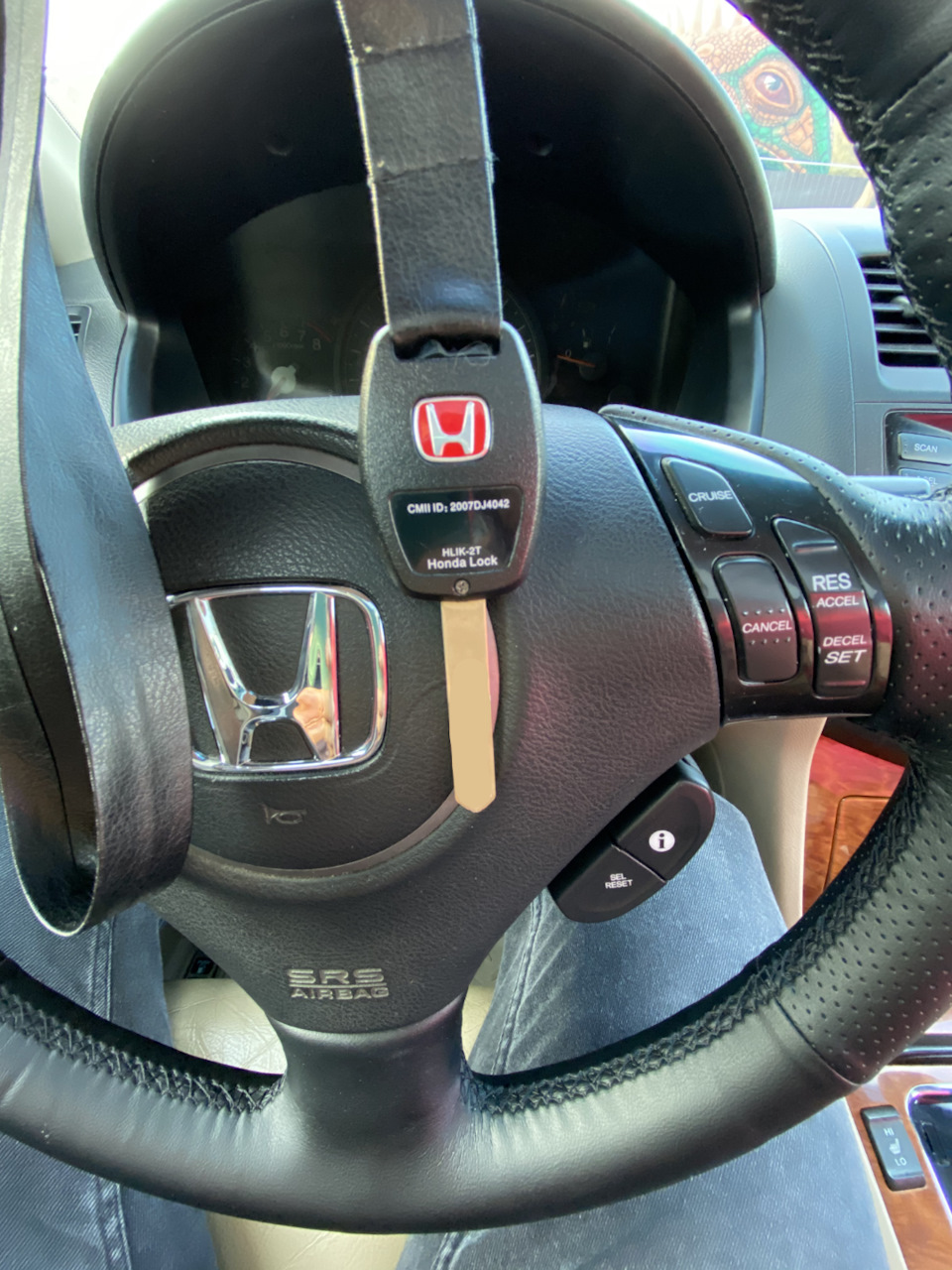 Ключ от дяди Ali 👍🔑 — Honda Accord (7G), 2,4 л, 2007 года | своими ...