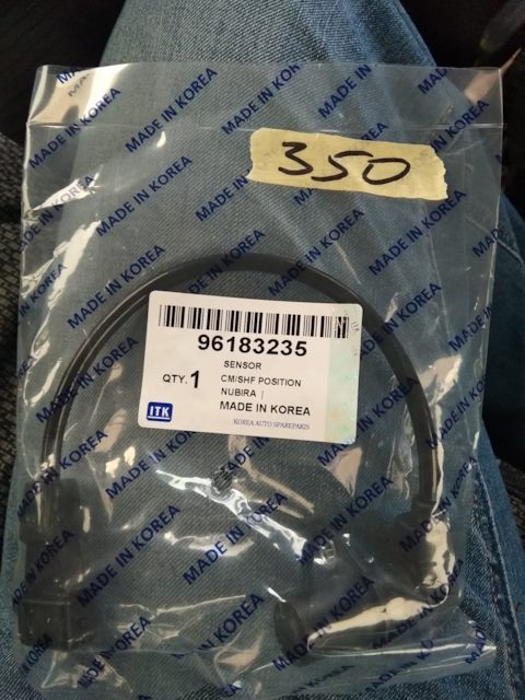 96183235 Датчик положения коленвала GM | Запчасти на DRIVE2