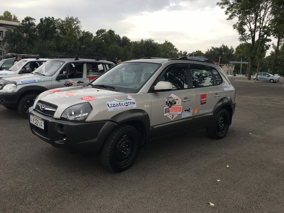 Экспедиция на Арал — Hyundai Tucson (LM), 2 л, 2009 года | покатушки ...