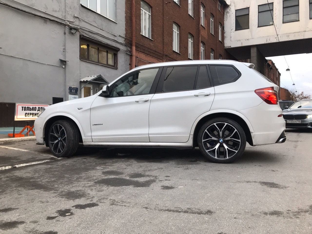 BMW F25 летние колеса 542 стиль — BMW X3 (F25), 3 л, 2014 года | стайлинг | DRIVE2