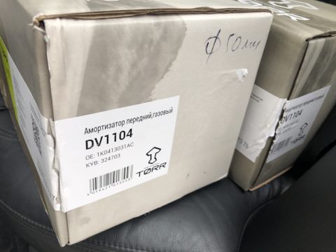 DV1104 Амортизатор передний, газовый TORR | Запчасти на DRIVE2