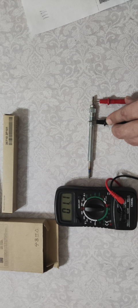 367102F101 Свеча накаливания KIA HYUNDAI | Запчасти на DRIVE2