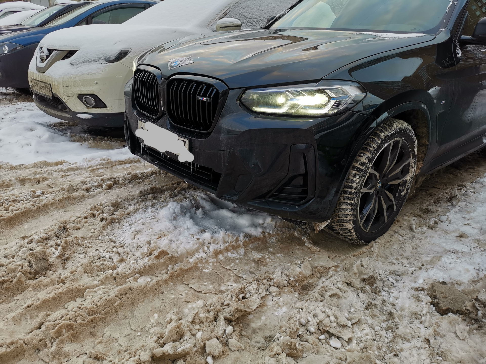 Решетка m40i установлена. — BMW X3 (G01), 3 л, 2021 года | стайлинг ...
