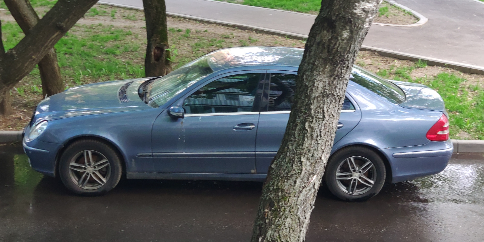 Немецкий любимец уехал. — Mercedes-Benz E-Class (W211), 1,8 л, 2005 года | продажа машины | DRIVE2