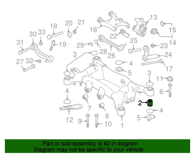 33316764904 Сайлентблок BMW | Запчасти на DRIVE2