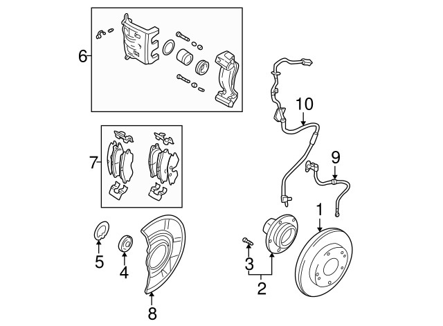 9561026000 ДАТЧИК АБС (КОЛИЧЕСТВА ОБОРОТОВ КОЛЕСА) KIA HYUNDAI ...