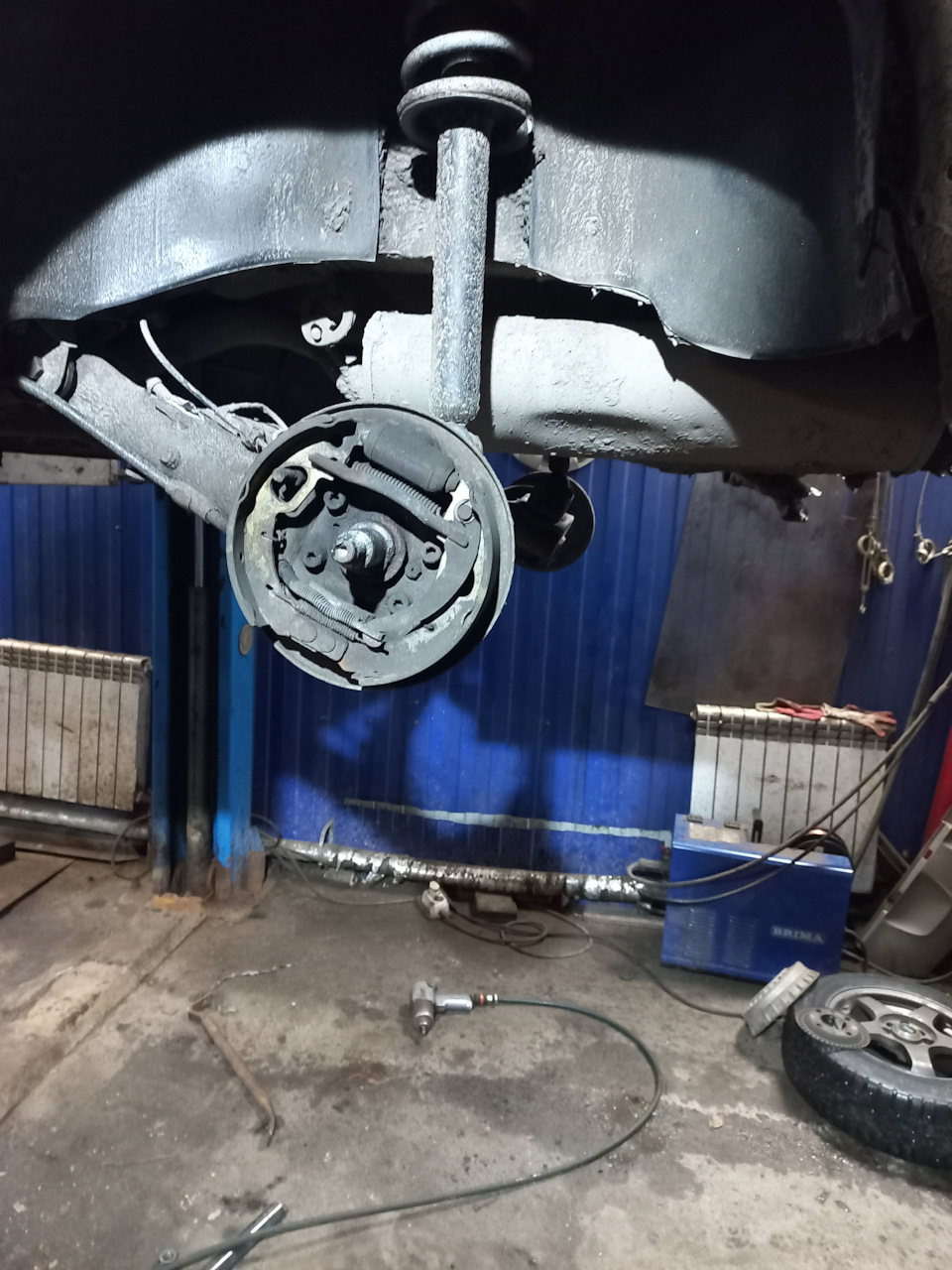 Замена задних ступиц с подшипниками Гранта пробег 364 000 — Lada Гранта ...