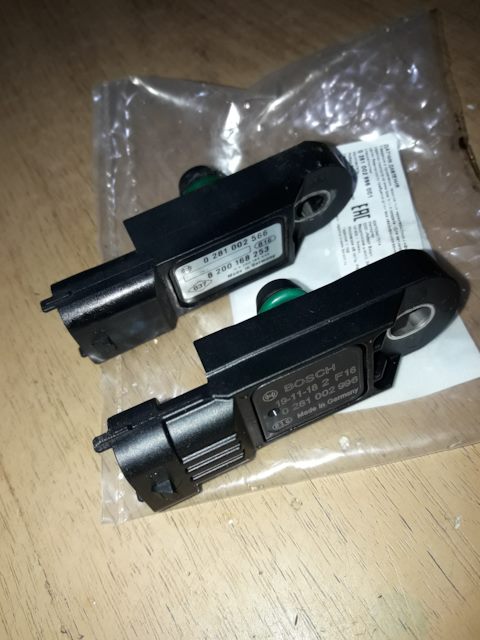 0281002996 Датчик давления наддува BOSCH | Запчасти на DRIVE2