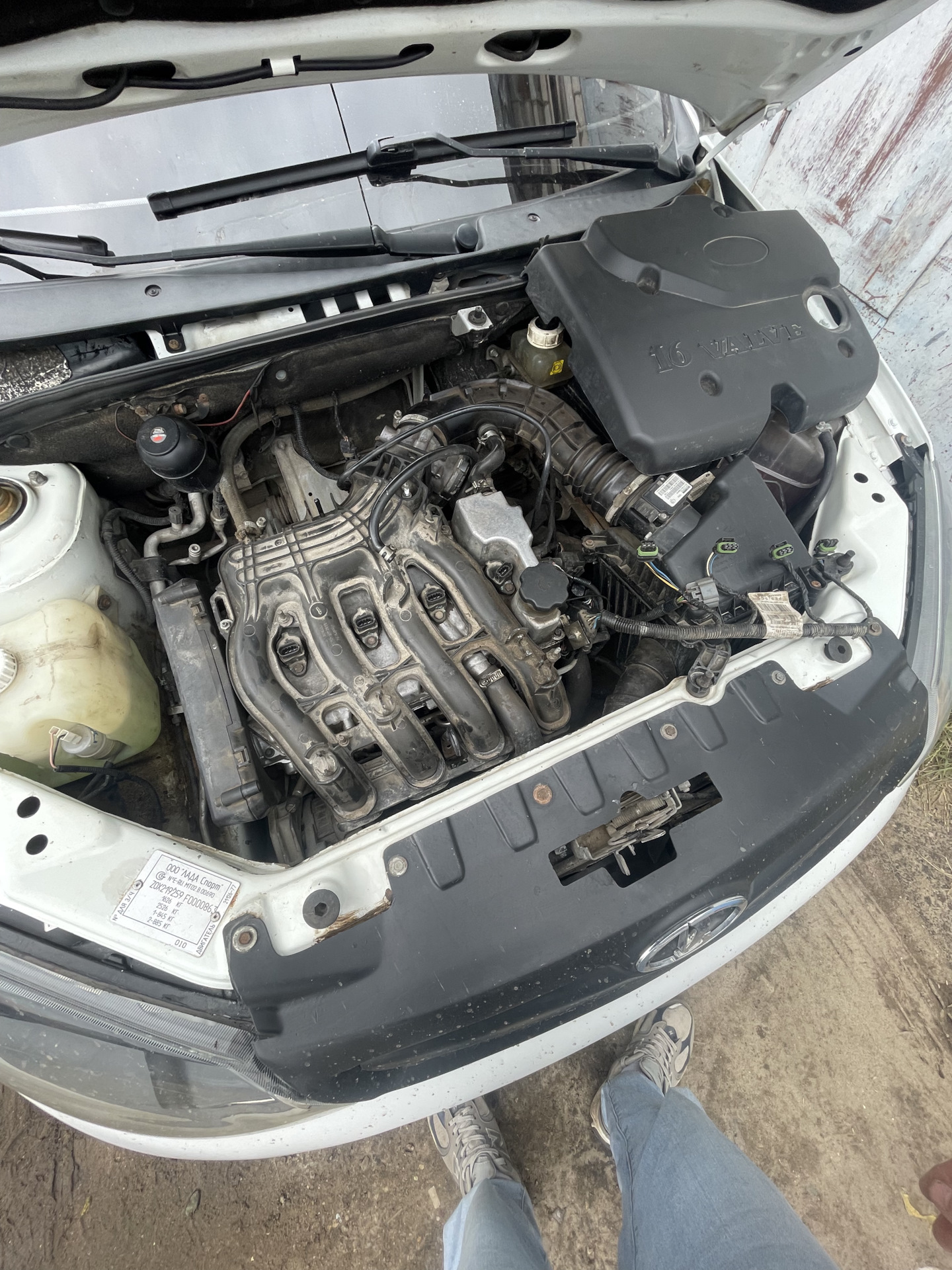 Установка впуска «нфр стайл» на Калина 2 Спорт — Lada Калина Спорт (2G ...