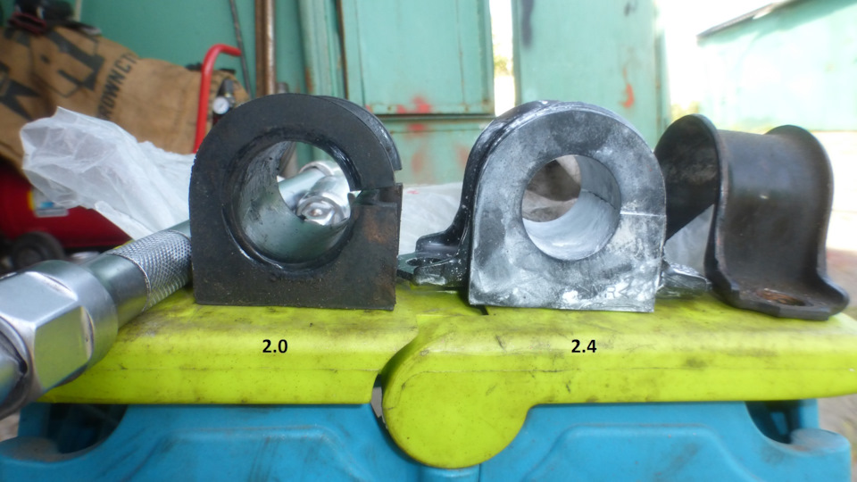 Замена втулок переднего стабилизатора 2.0 на 2.4 — Suzuki Grand Vitara ...