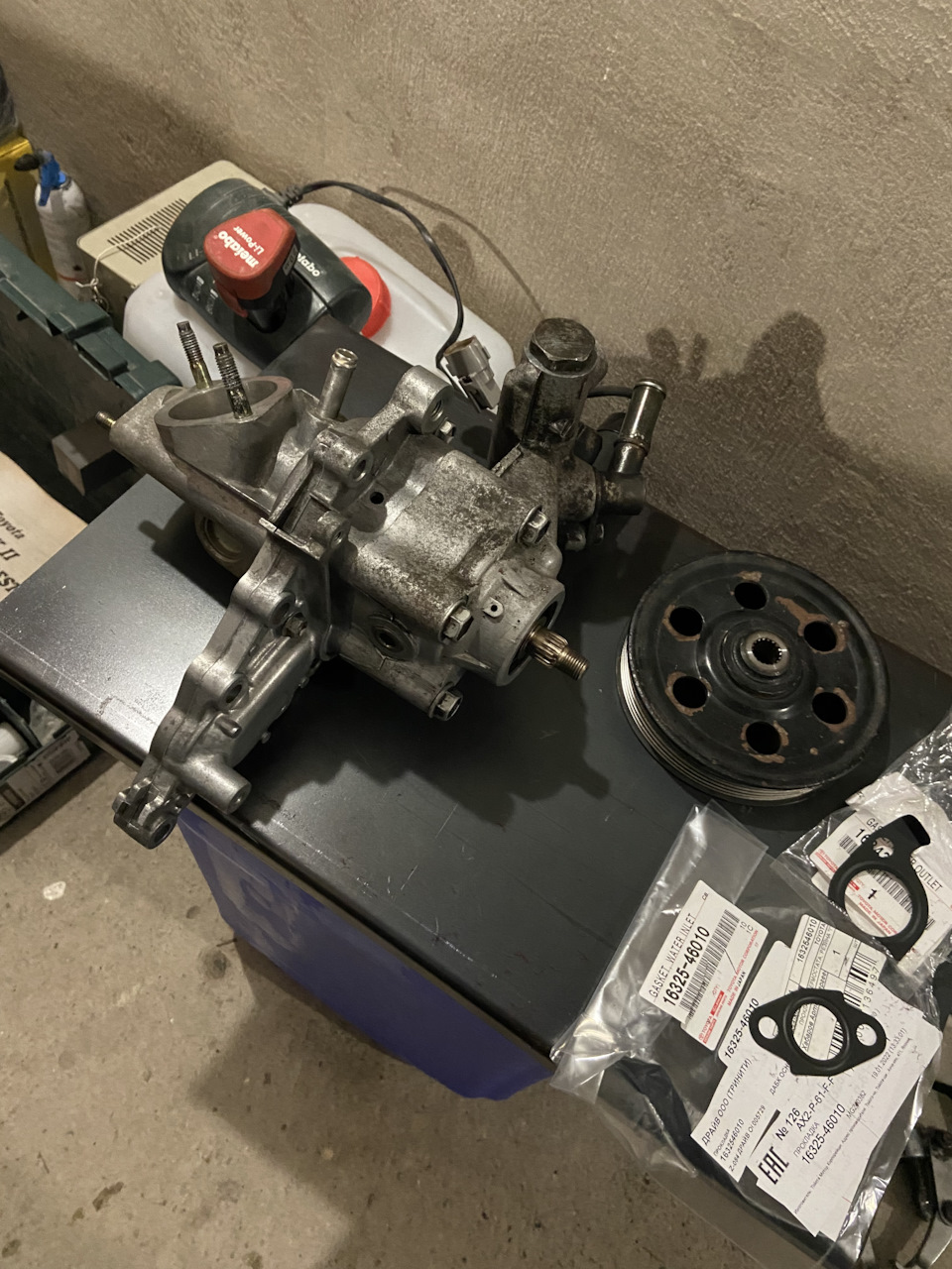 1632546010 Прокладка TOYOTA LEXUS | Запчасти на DRIVE2